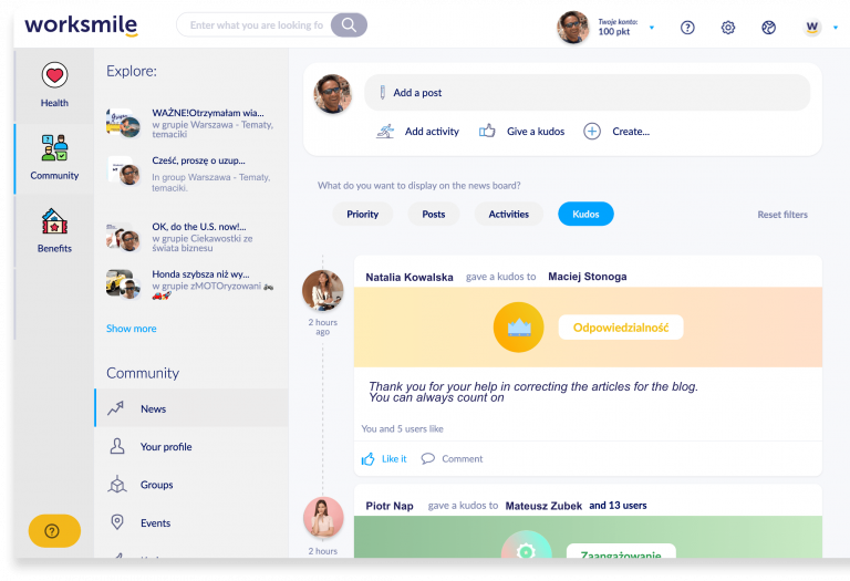 Benefits for employees - Worksmile benefits marketplace